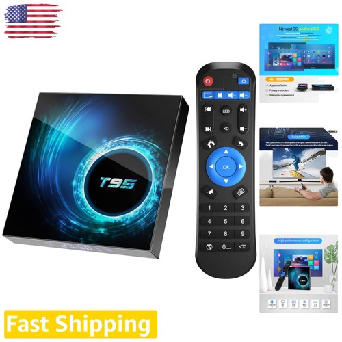 Cutting-Edge 6K 4K Android TV Box Allwinner T95 Quad-Core 2GB RAM 16GB ...