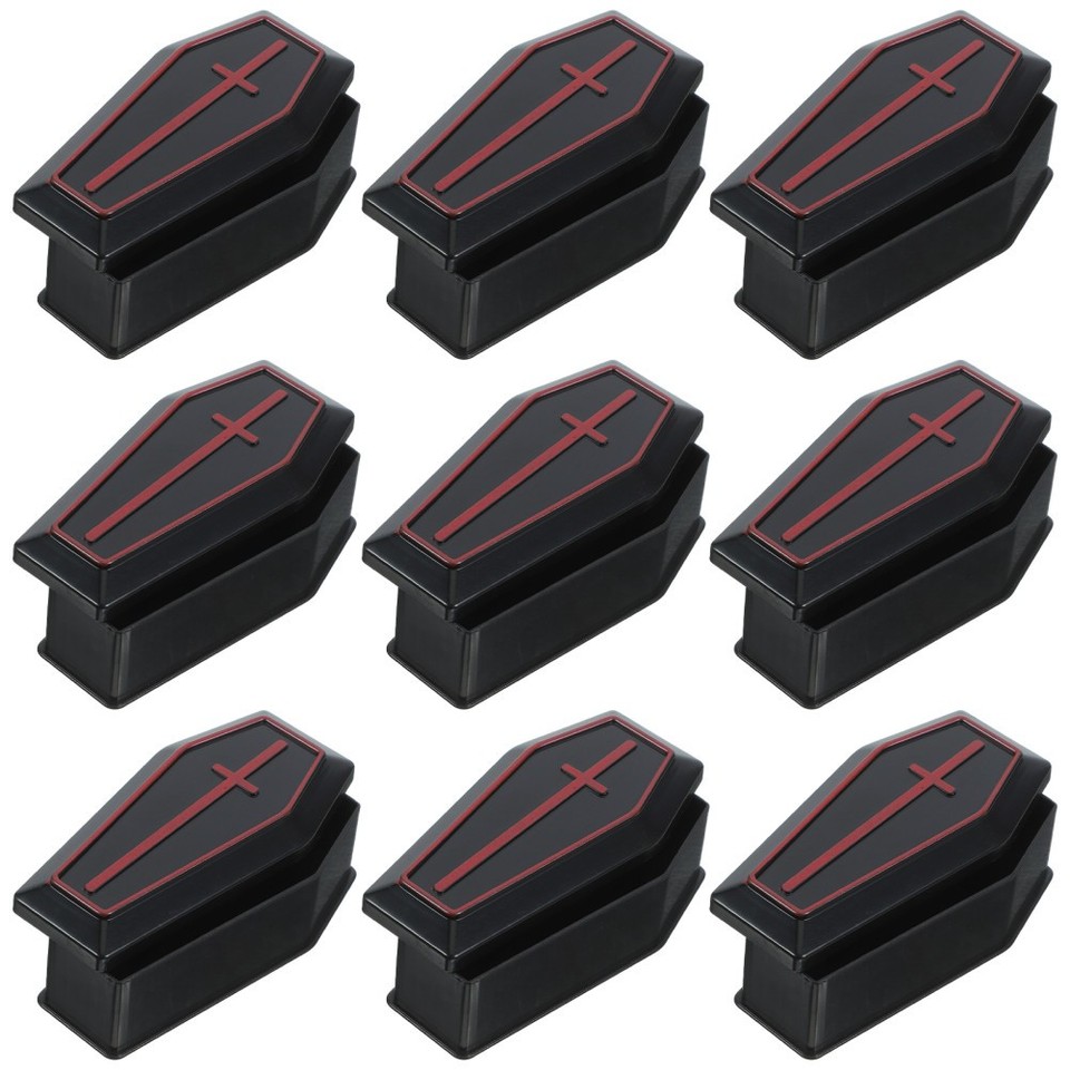 10 Pcs Tiny Coffin Box Decorative Coffins Paper with Lid Halloween ...