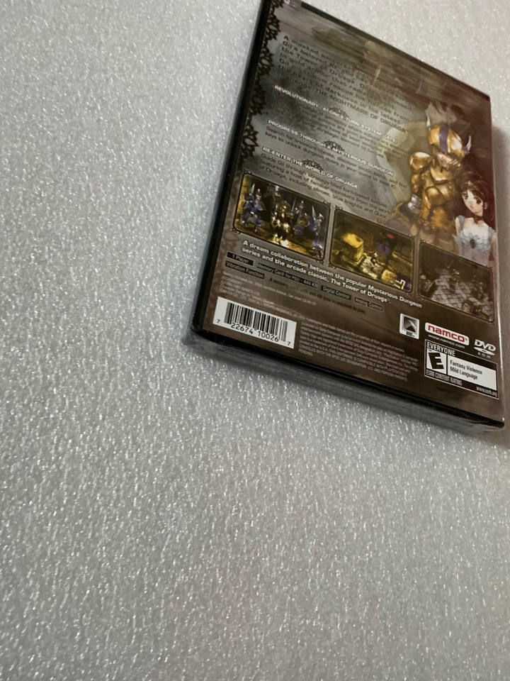 Nightmare Of Druaga Fushigino Dungeon PS2 NTSC USA SEALED NEW read ...