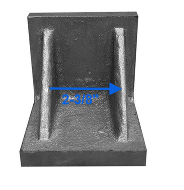 Webbed End 3x3x3 4x4x4 5x5x5 Ground Angle Plate High Tensile Cast Iron ...