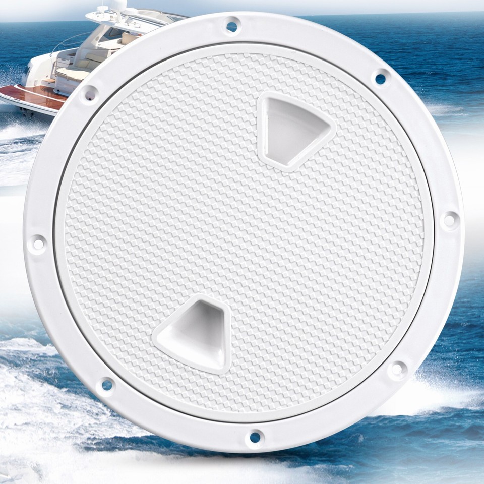 Boat Hatch White -Black 4" 6" 8" Round Inspection Hatch & Boat Hatch ...