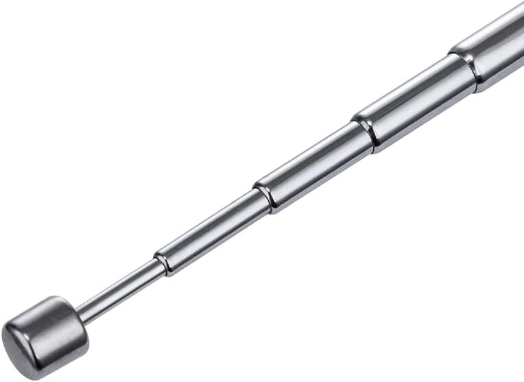 2 Pcs 8 Sections Telescopic AM/FM Antenna Portable Radio Antenna ...