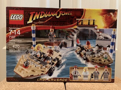 LEGO Indiana Jones 7197 Venice Canal Chase Retired Set New Sealed ...