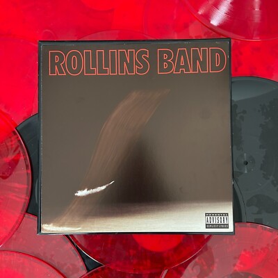 ROLLINS BAND WEIGHT black flag LP OFFICIAL PROMO FLAT POSTER - FRAMED ...