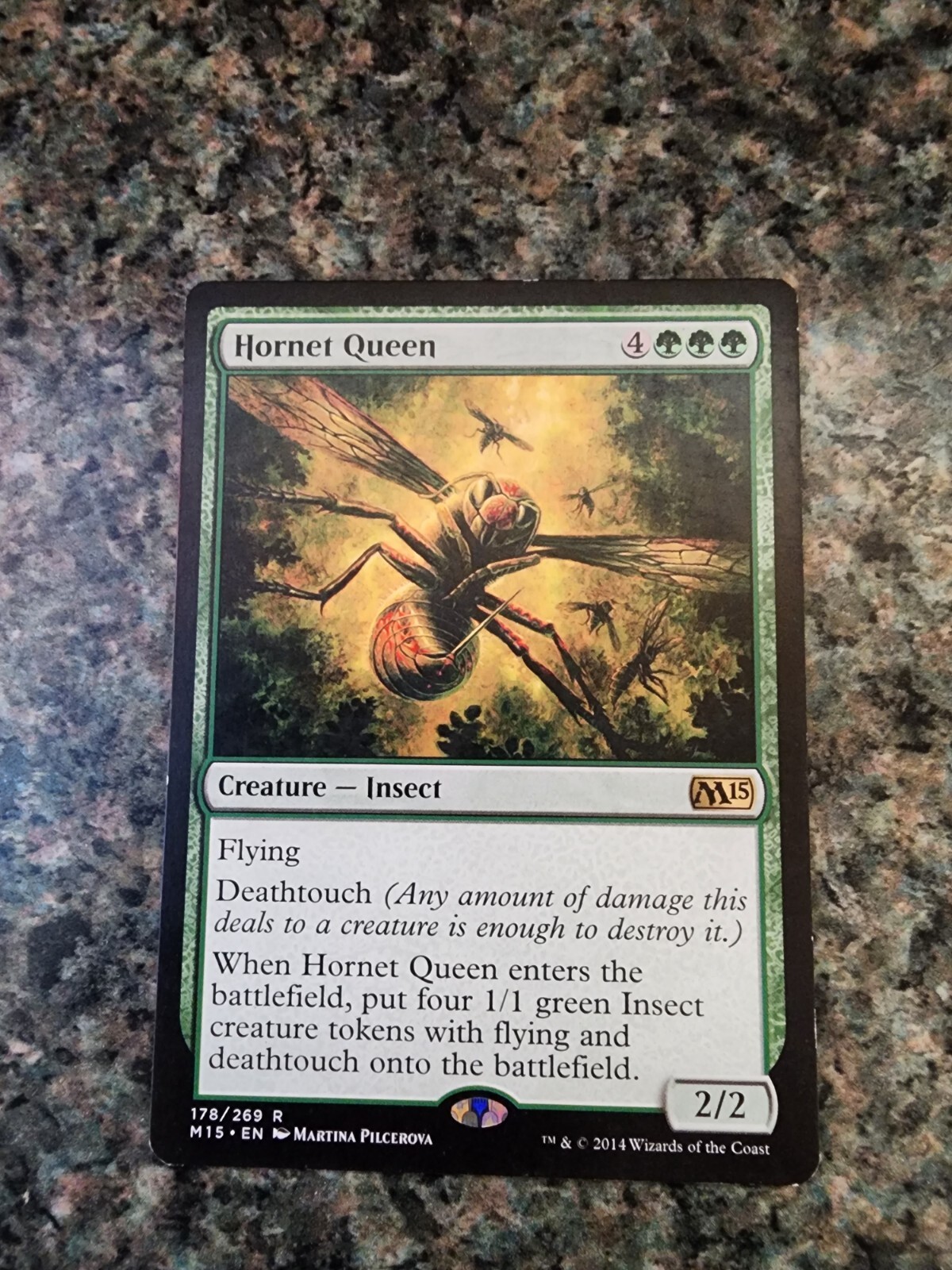 HORNET QUEEN mtg NM-M M15 Magic Core 2015 Rare | eBay