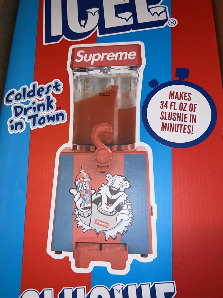 SUPREME/ICEE SLUSHIE MACHINE New In Box And In Hand 810007961712| eBay