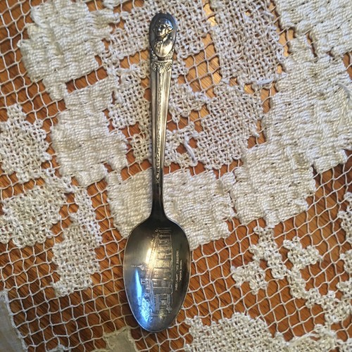 George Washington Mount Vernon Virginia Silver-Plated Spoon WM Rogers ...