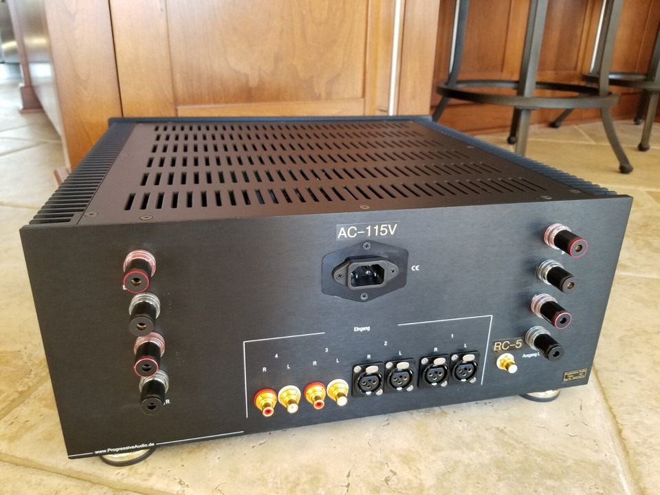 Progressive Audio A2 Integrated 100 Watt Class A Vfet SIT Amplifier | eBay