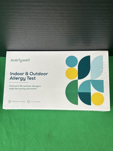 EverlyWell Indoor and Outdoor Allergy Test 40 Allergens EXP 10/26 | eBay