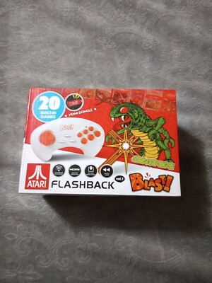 Atari Flashback Blast! HDMI Wireless Centipede 20 Built-In Video Games ...