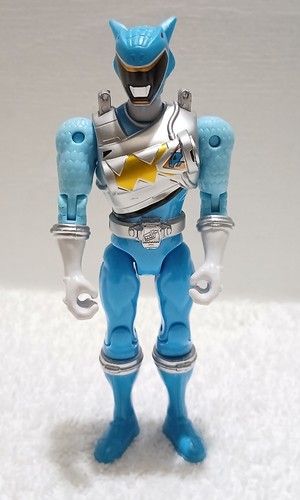 Power Rangers Dino Force Teal Ranger Uniform Aqua Ranger 5.5" | eBay