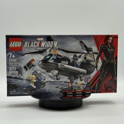 LEGO 76162 Marvel Black Widow Helicopter Chase Set Sealed Retired Fast ...