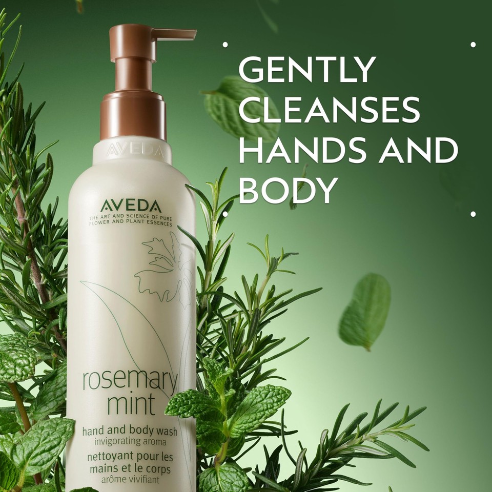 Rosemary Mint Hand & Body Wash | Liquid Hand Soap and Body Wash | with ...