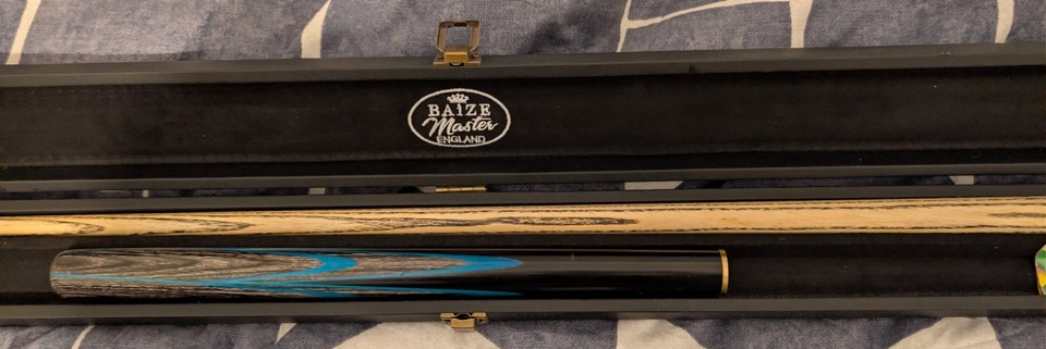 Baize Master Gold Series MARKSMAN English Pool Cue - 8.5mm Tip | eBay UK