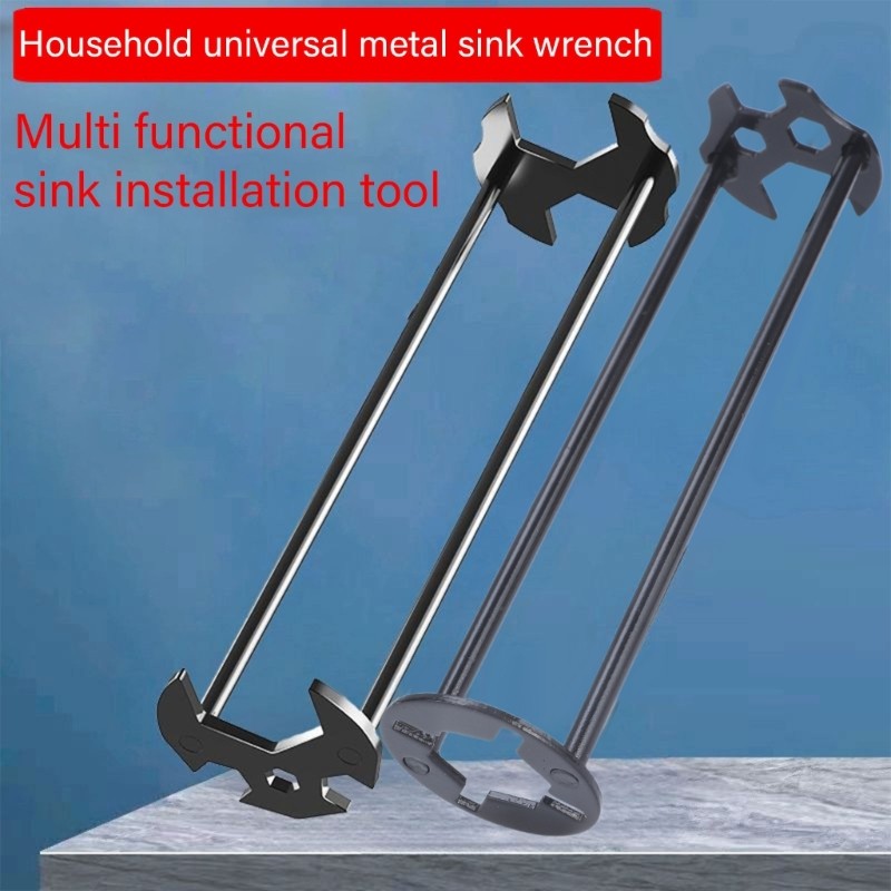 Multifunctional Basin Wrench Universals Under Sink Plumbers Tool Wrench ...