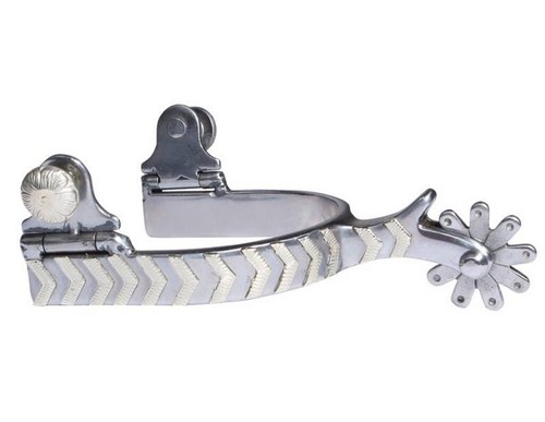 Professionals Choice Spurs Adult Silver Arrows 2 3/4" Silver PCSP-102 ...