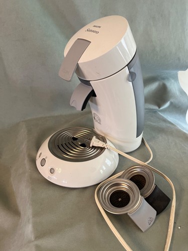 White Phillip Senseo Coffee Maker HD7810 w Both Pod Holders - TESTED ...
