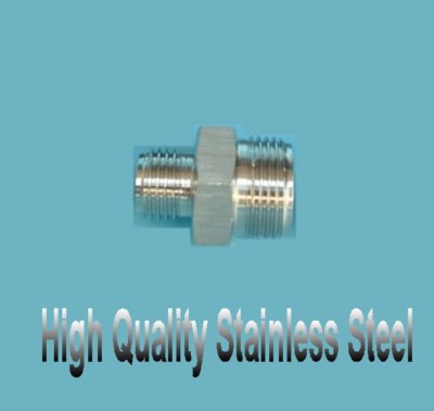 Metric Hydraulic Male Fitting M16 M16X1.5 to M12 M12X1.25 Stainless ...