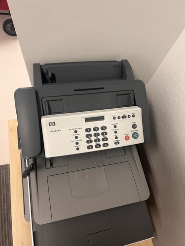 HP 640 Series Fax Phone Inkjet Copy Machine Extra Clean - SOLD AS IS | eBay