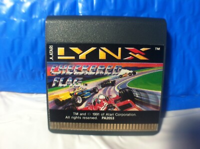 Atari Lynx Checkered Flag | eBay