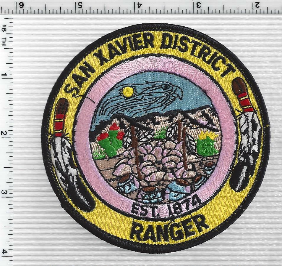 San Xavier District Ranger (Arizona - Tribal) 1st Issue Shoulder Patch ...