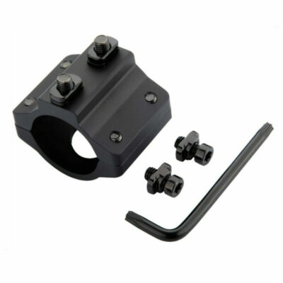 Tactical Offset Light Mount 1" Ring Mount for Flashlight Scope for MLOK ...