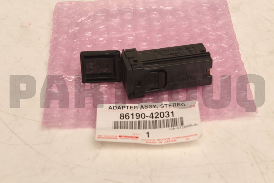 Genuine Toyota 8619042031 Adapter Assy Stereo 86190-42031 | Genuine OEM