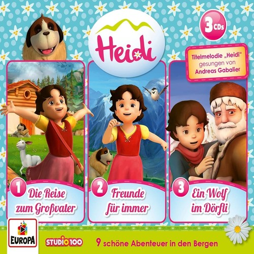 Heidi Die 1. 3er Box (Folgen 1,2,3) (CD) 194399132821 | eBay