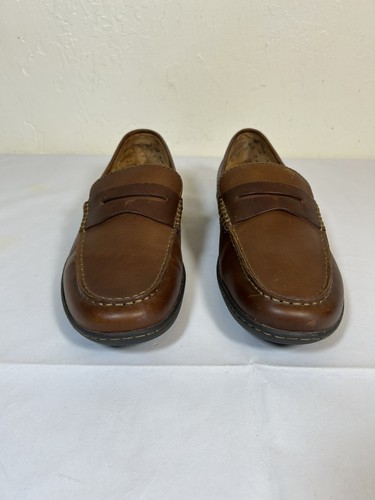 Born Simon II Men's 9.5 M Brown Leather Slip On Handcrafted Penny ...