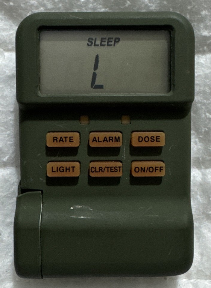 US Military Radiac Set AN/UDR-13 With Carrying Pouch PN A3245734 Free ...