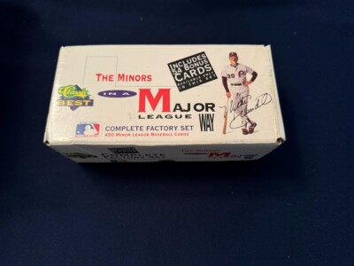 1991 Classic Best The Minors in a Major League Way Factory Set - Cards ...
