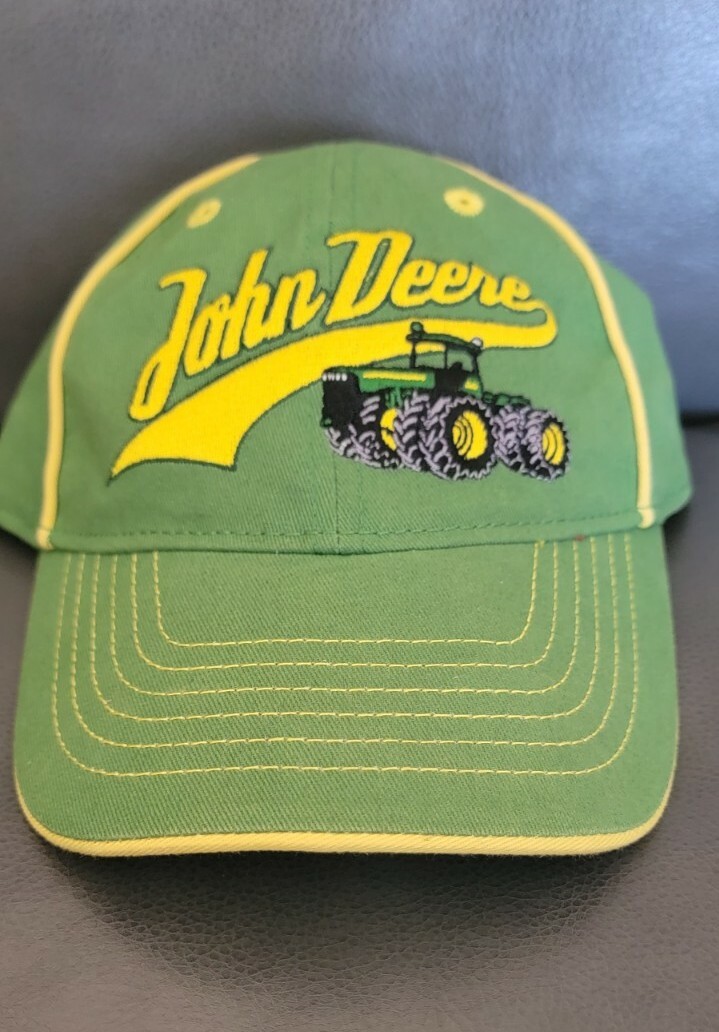 Vintage John Deere Tractors Official Farmer Hat Cap S… - Gem