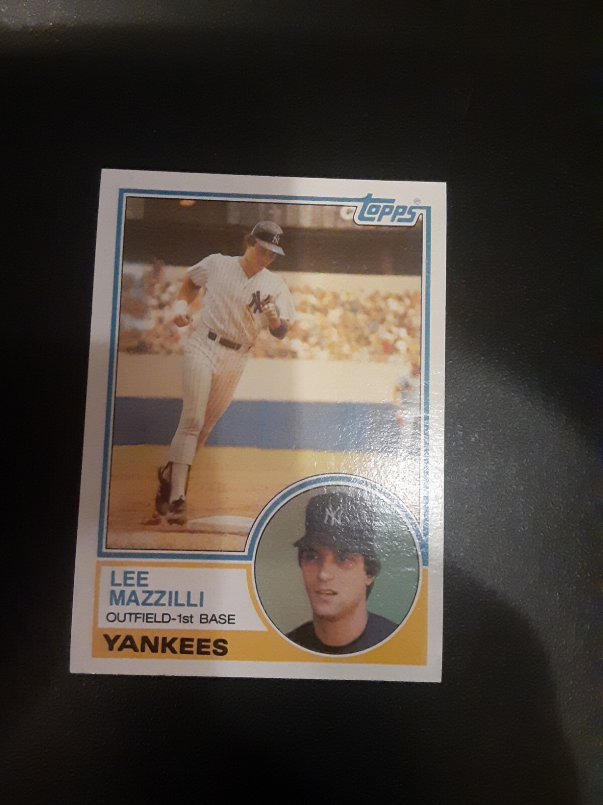 1983 Topps New York Yankees Baseball Card #685 Lee Mazzilli | eBay