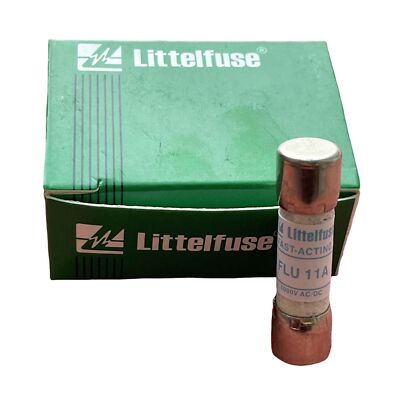 1PC ORIGINAL Littelfuse FLU11 FLU-11A ( FLU 11A ) 11 Amp 1000V FAST ...