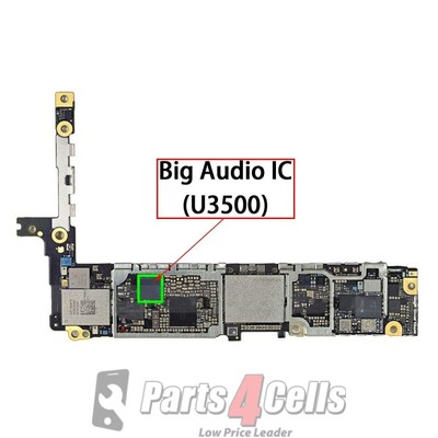 New Big Audio IC #338S00105 (U3500, U3101) For iPhone 6S / 6S Plus / 7 ...