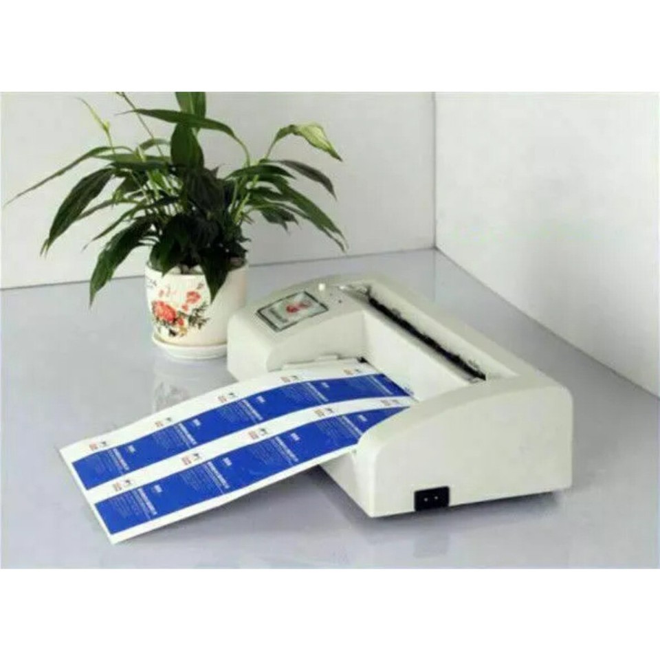 Electric Business Card Cutter Automatic Name Card Slitter Cutting ...