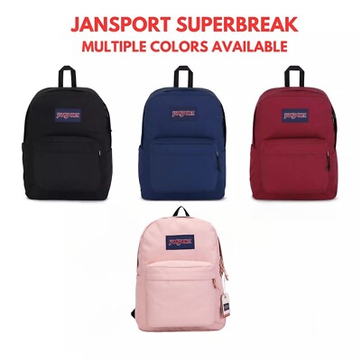 Jansport Superbreak Backpack 25L Backpack Multiple Colors | eBay