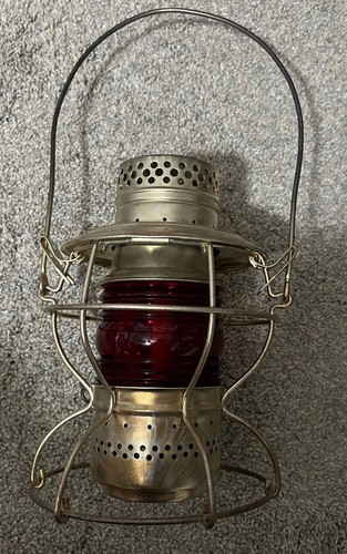 DELAWARE & HUDSON RR LANTERN; HANDLAN FRAME, FRESNEL GLOBE; D&H RR | eBay