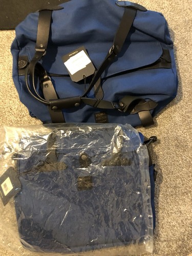 Filson Flag Blue Medium Duffel Nwt Rare | eBay