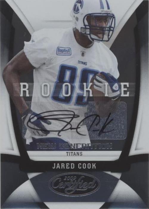 Las mejores ofertas en 2009 Certified Jared Cook #164 | eBay