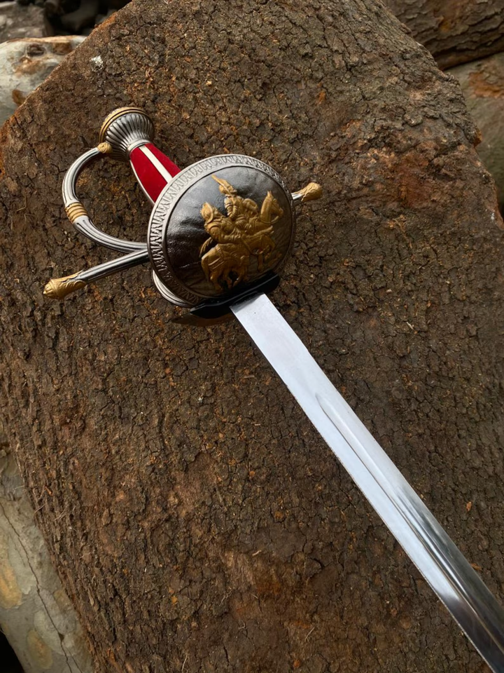 Medieval Spanish Rapier Sword HP Dual King Mughals Turk Swords ...