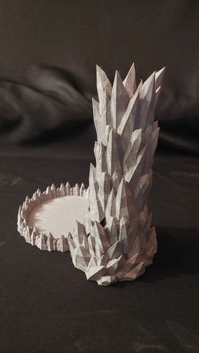 Spikey Stone Dice Tower Dnd Pathfinder Trpg | eBay