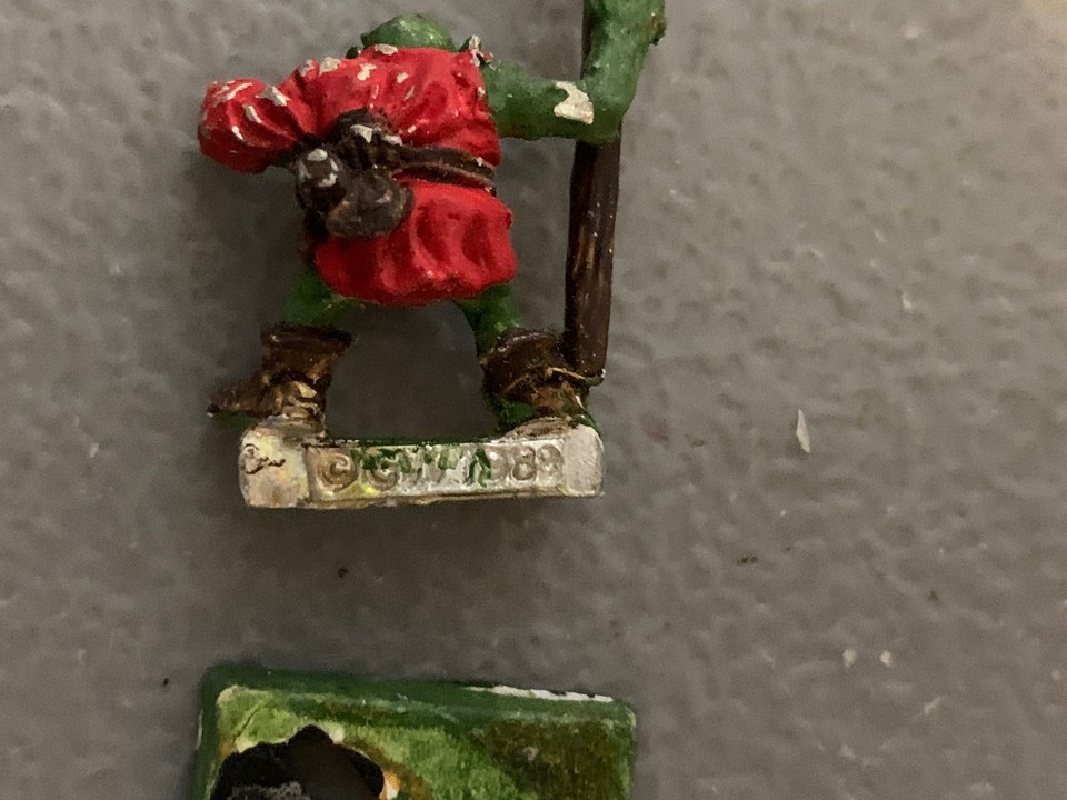 A31233 WARHAMMER CITADEL FANTASY AOS METAL ORCS & GOBLINS GOBLIN W ...