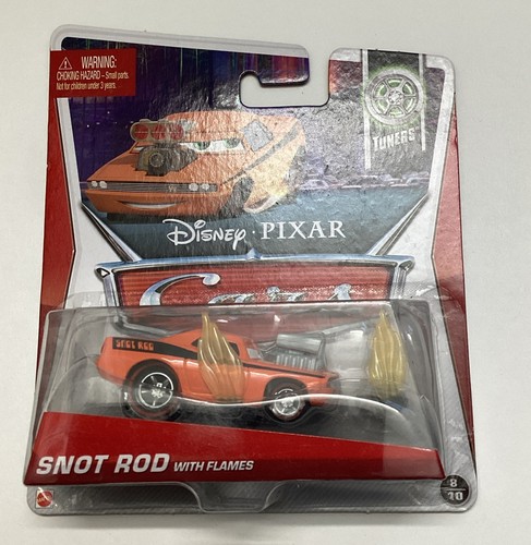 2013 Disney PIXAR Cars SNOT ROD with FLAMES orange;muscle 8/10 TUNERS ...