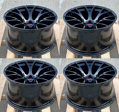 20" x 11" ET-2.5 Wheels for Widebody Dodge Challenger Charger Hellcat ...