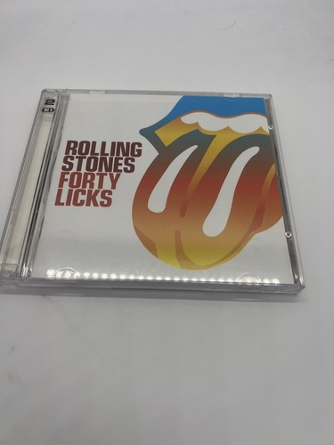 Rolling Stones - Forty Licks CD, 2002, 2 Discs, 24 Page Booklet, & 40 ...