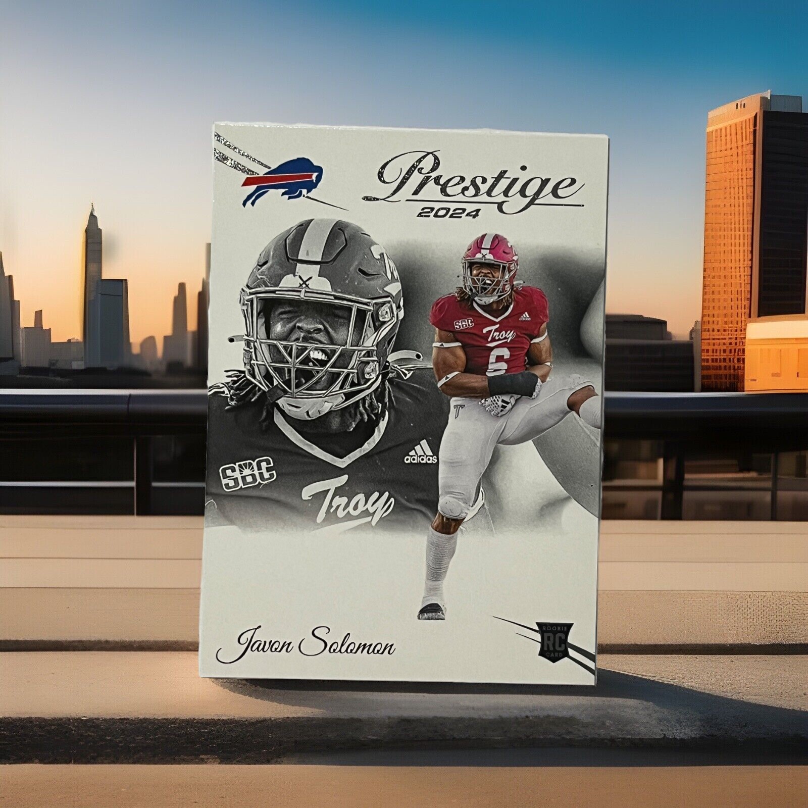 2024 Prestige Football Card #376 Javon Solomon, RC Buffalo Bills | eBay