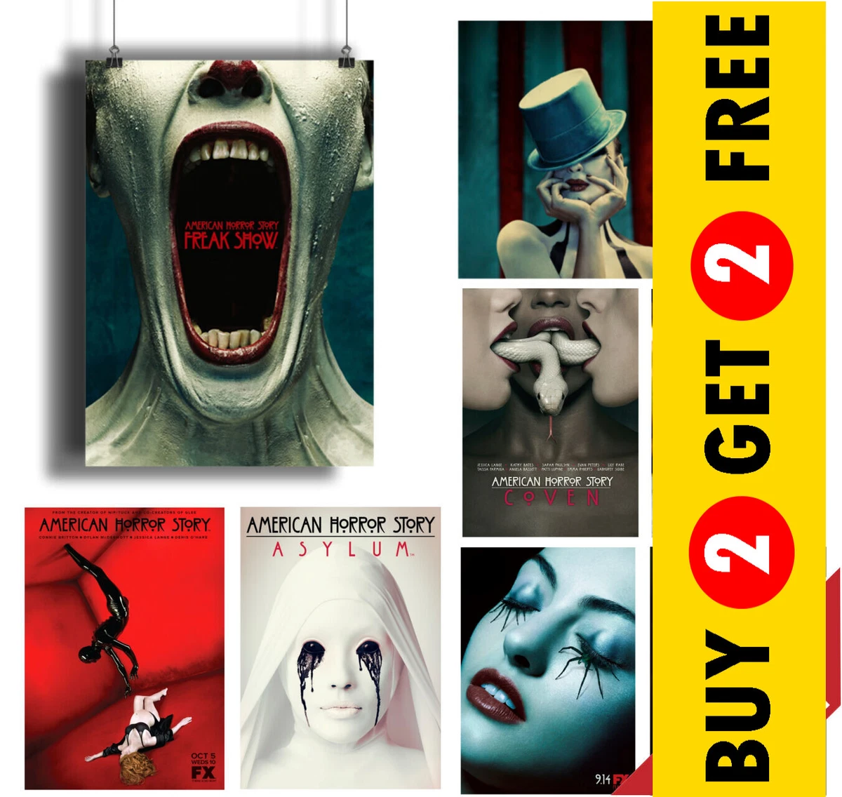 American Horror Story Freakshow Poster