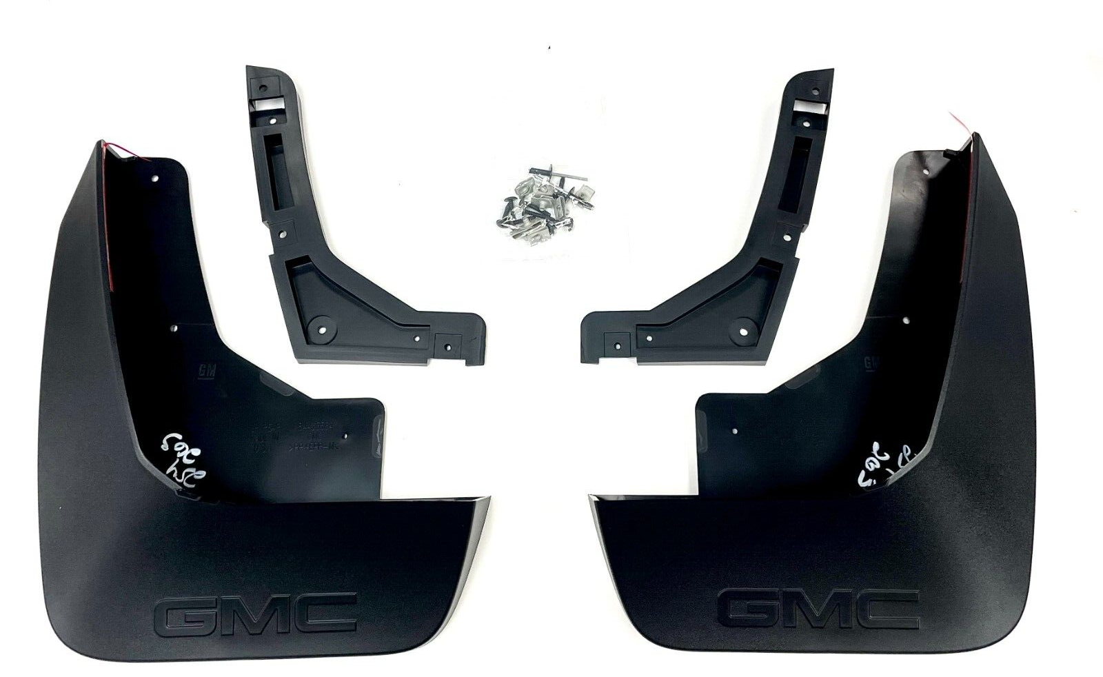 2021-2026 GMC Yukon / XL Rear Molded Splash Guards 86517286 Black w ...