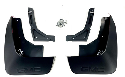 2021-2026 GMC Yukon / XL Rear Molded Splash Guards 86517286 Black w ...